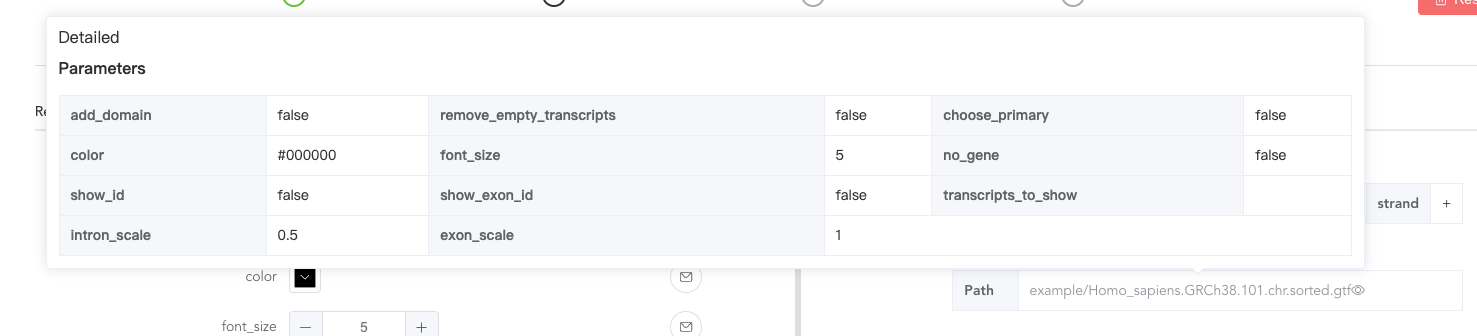 Web UI - Trackplot